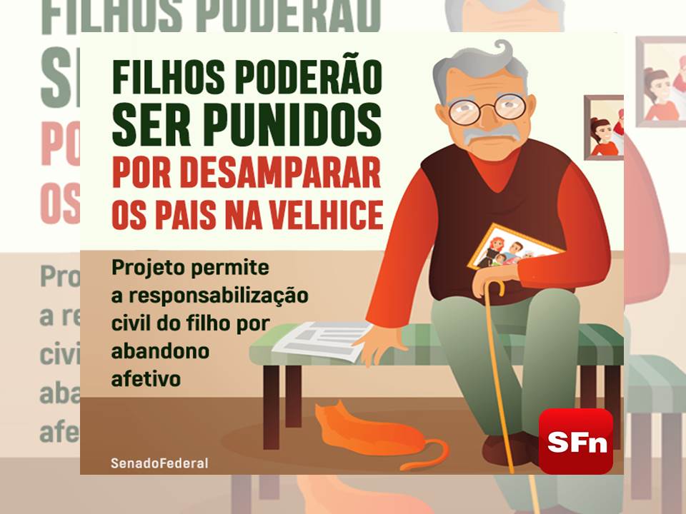 Projeto de lei: Filhos poderão ser punidos por desamparar os pais na ...
